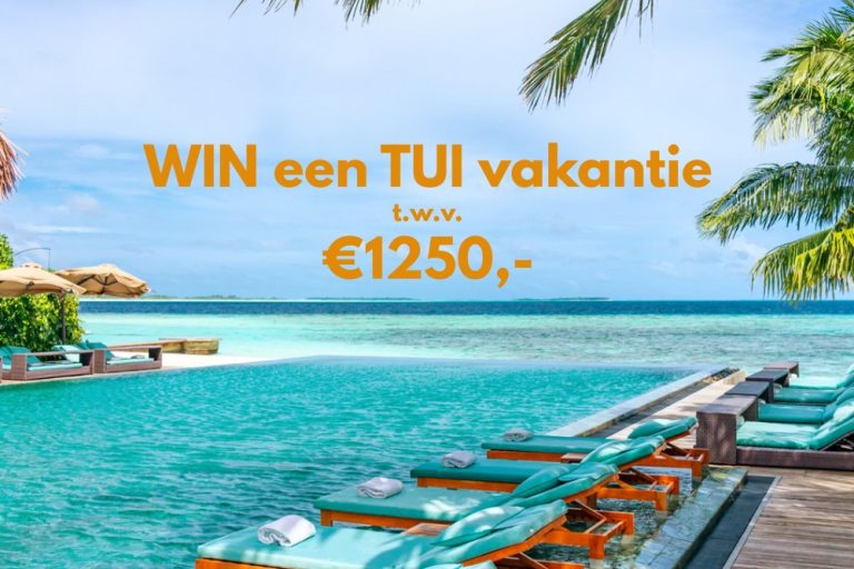 WIN een gratis vakantie | TUI reis t.w.v. €1250,- bij VakantieDealz